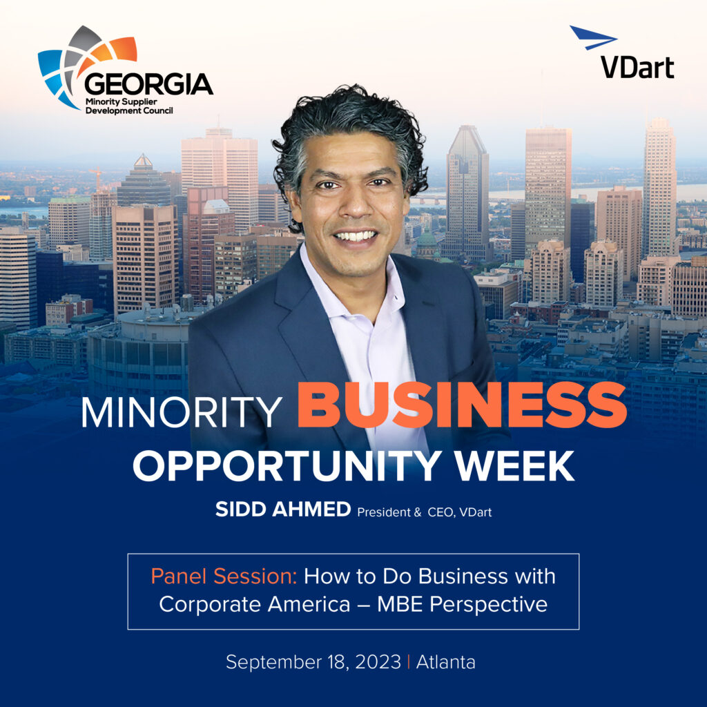 GMSDC Minority Business Opportunity Week 2023 - VDart
