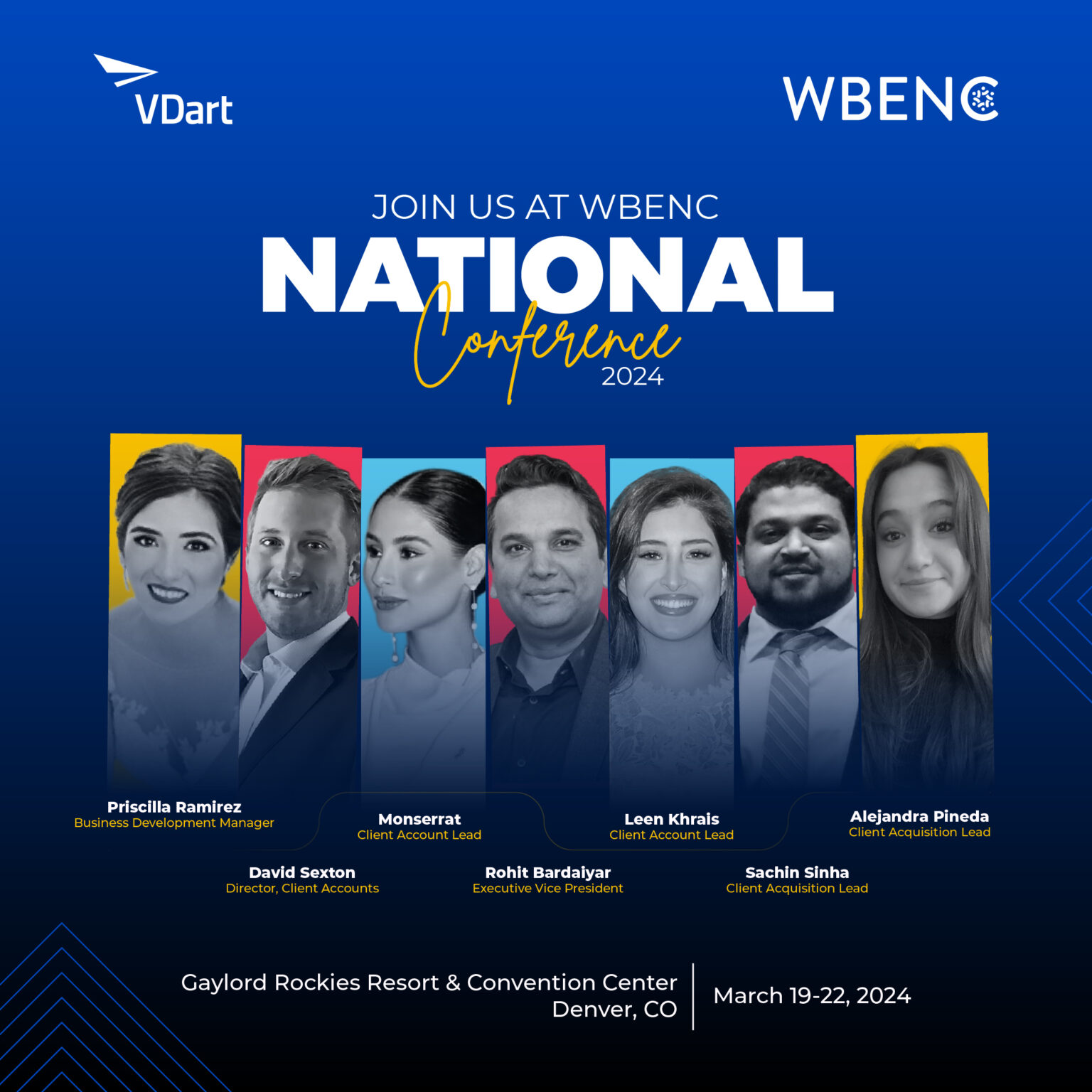 Connect with VDart Leadership at WBENC National Conference 2024